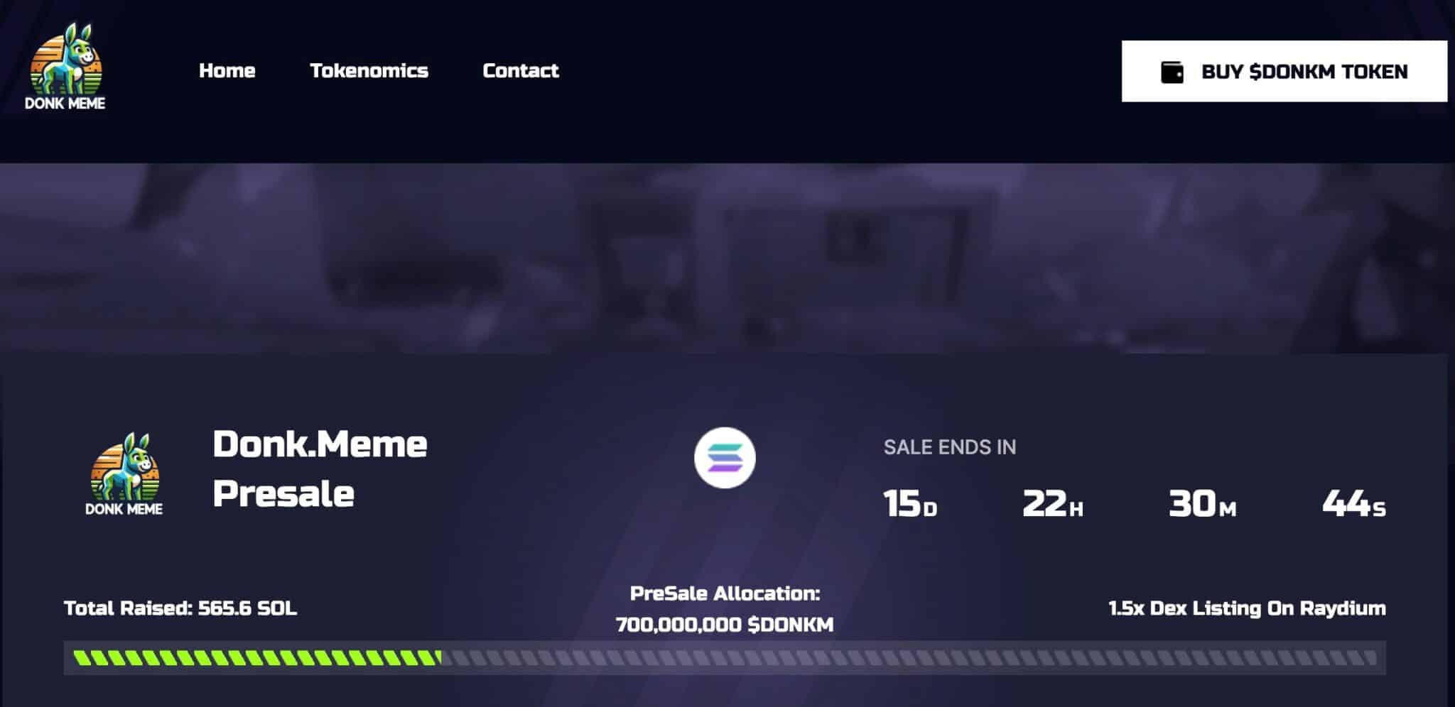 Donk.Meme Ön Satışı Sadece Birkaç Gün İçinde 500 $SOL Artırdı, Solana ...